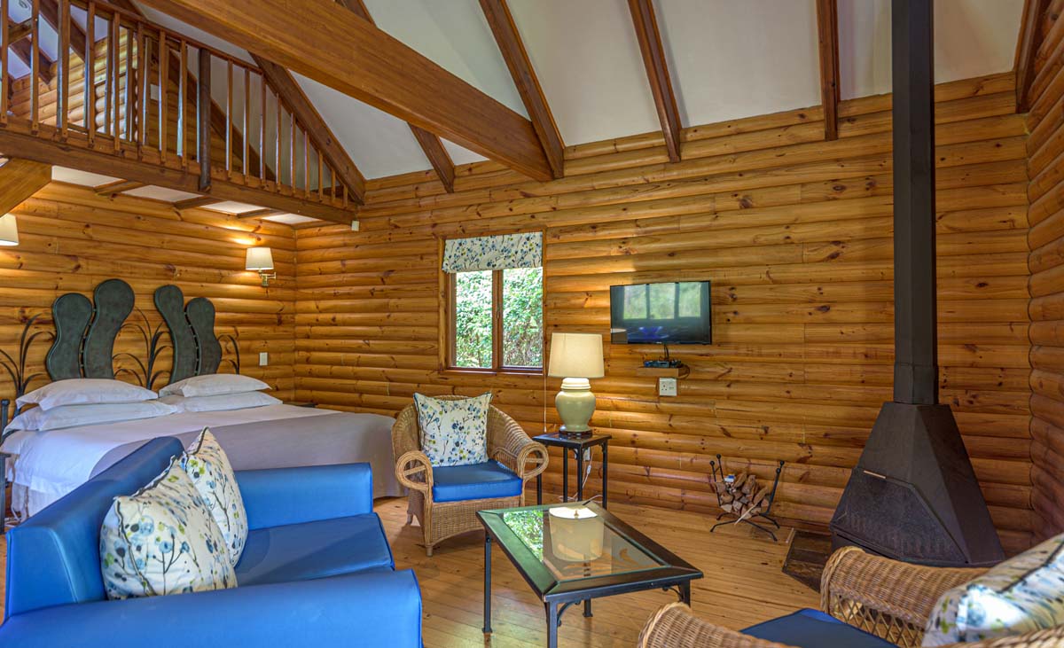 Family B&B chalet - The Fernery Lodge & Spa